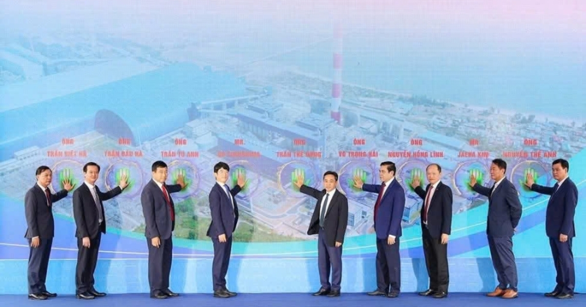 Inauguration of Vung Ang II Thermal Power Plant's First Turbine - VnEconomy