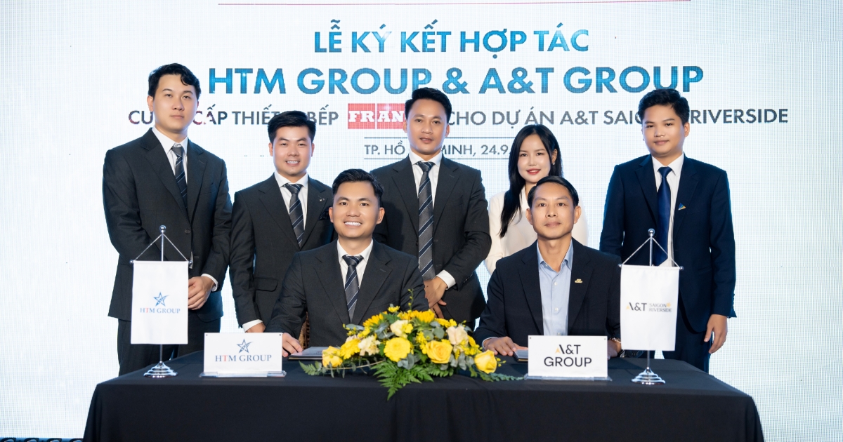 A&T Group bắt tay HTM Group: Nâng tầm trải nghiệm sống với giải pháp bếp chuẩn châu Âu FRANKE ...
