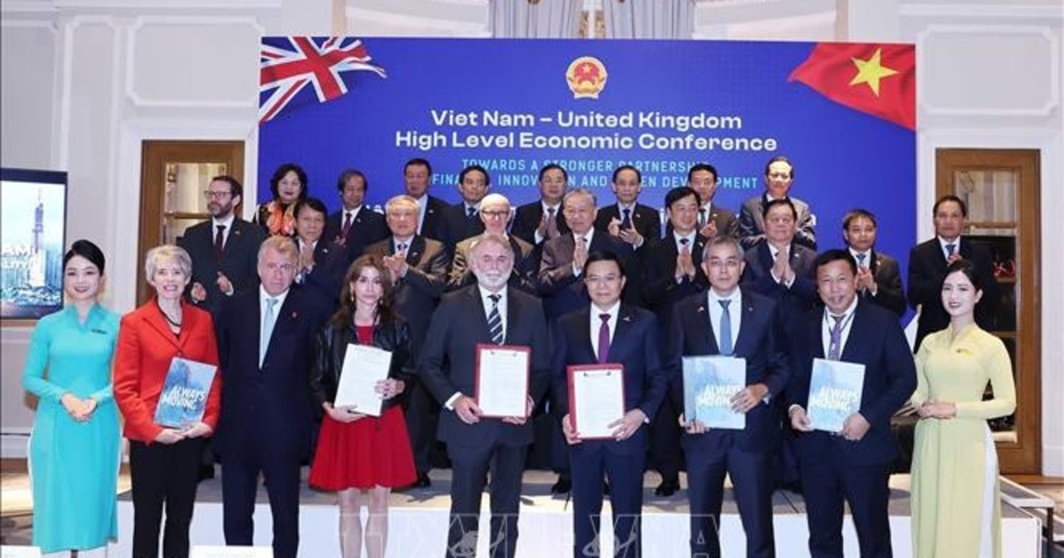 Vietnam, UK ink series of cooperation agreements - VnEconomy