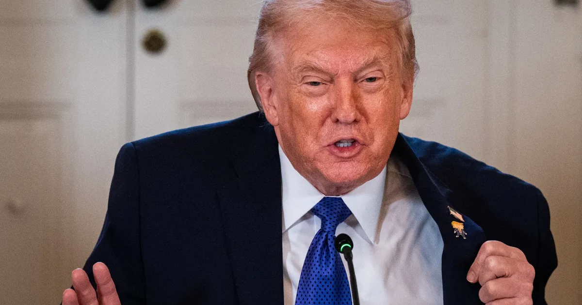 Tổng thống Trump dọa áp thuế quan 25% với các quốc gia giao thương với ...