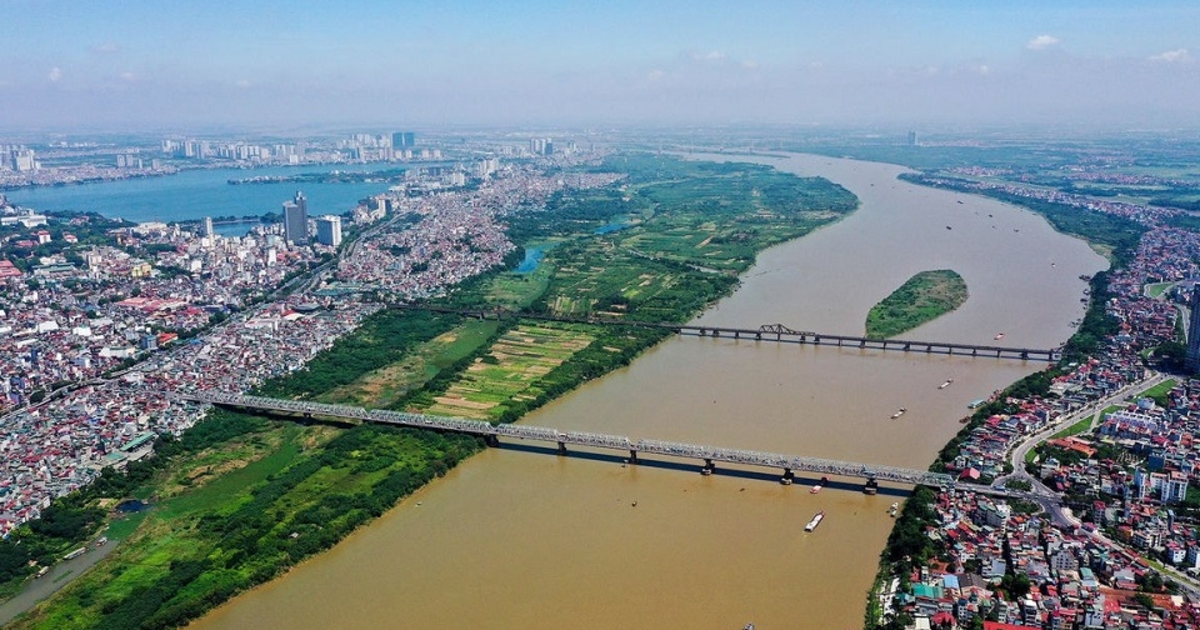Hà Nội điều chỉnh quy hoạch đô thị sông Hồng hướng tới phát triển bền ...