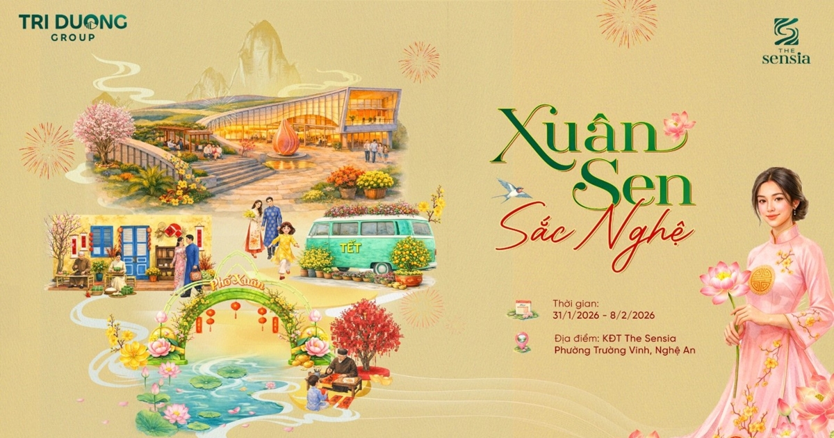 Xuân Sen - Sắc Nghệ: Tết 2024 rộn ràng tại The Sensia - VnEconomy