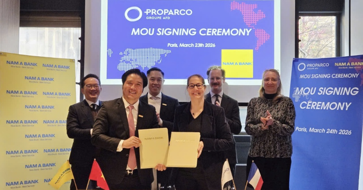 Nam A Bank, Proparco ink deal to boost green finance in Vietnam - VnEconomy
