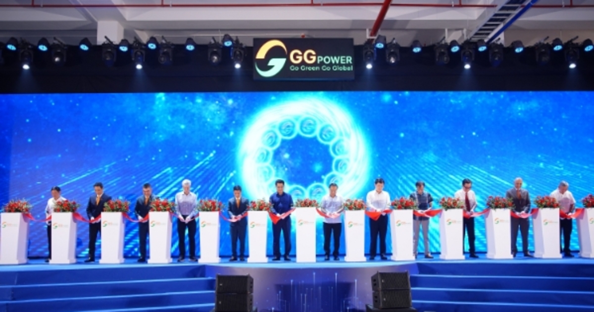 New energy storage battery factory launched in Hung Yen - VnEconomy