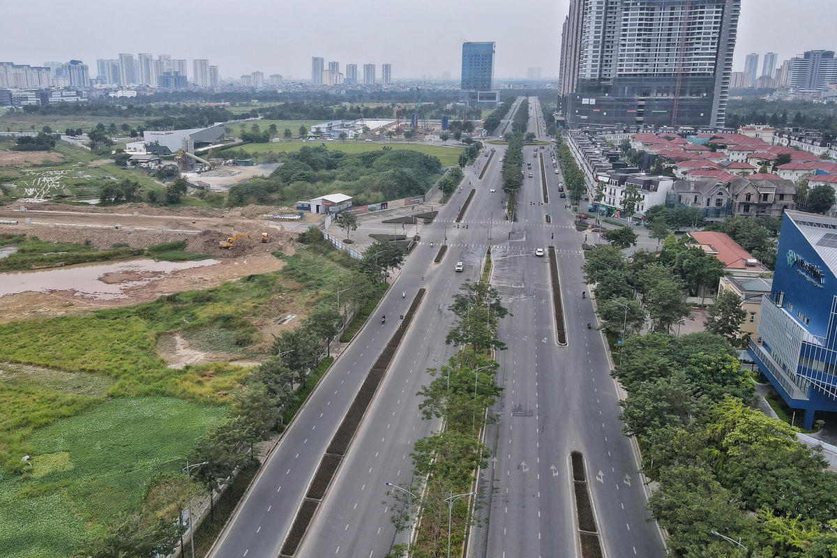 Hà Nội: Đẩy nhanh tiến độ tuyến đường trục Tây Thăng Long và tuyến Hồ ...