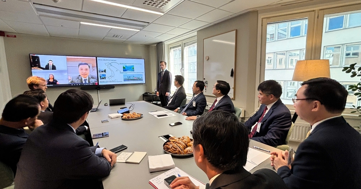 Phu Tho boosts investment promotion and high-tech cooperation in Sweden ...